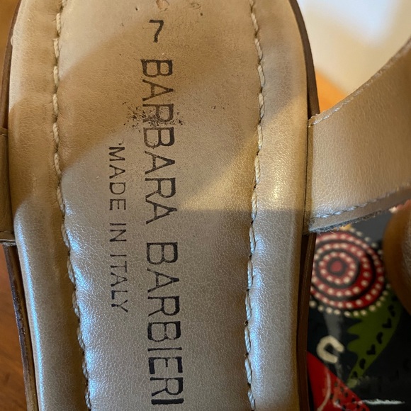 Barbara Barbieri | Shoes | Barbara Barbieri Suede Slingback Wedges Nude ...